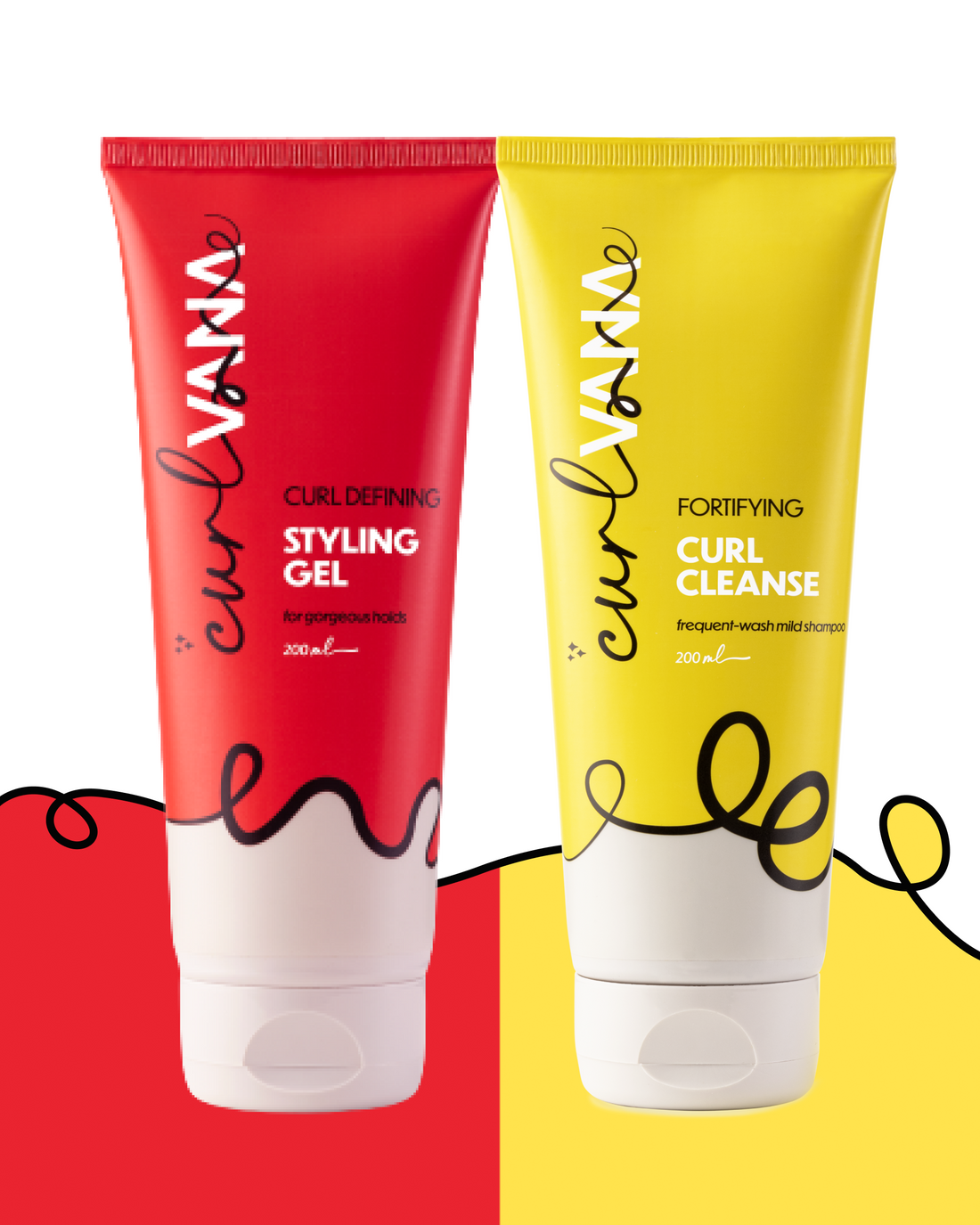 Curlvana: India's First Glycerine-Free CG Approved Curly Hair Products