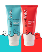 Curlvana Curl Styling Essentials: Leave-in Cream And Gel